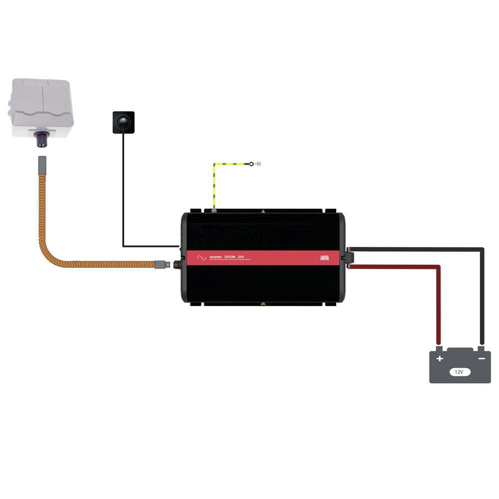 Inverter 2500W 24V • DEFA