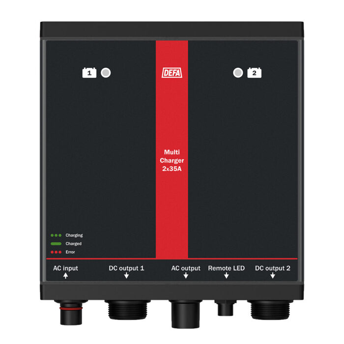 Onboard battery chargers • Optimize performance • DEFA MultiChargers