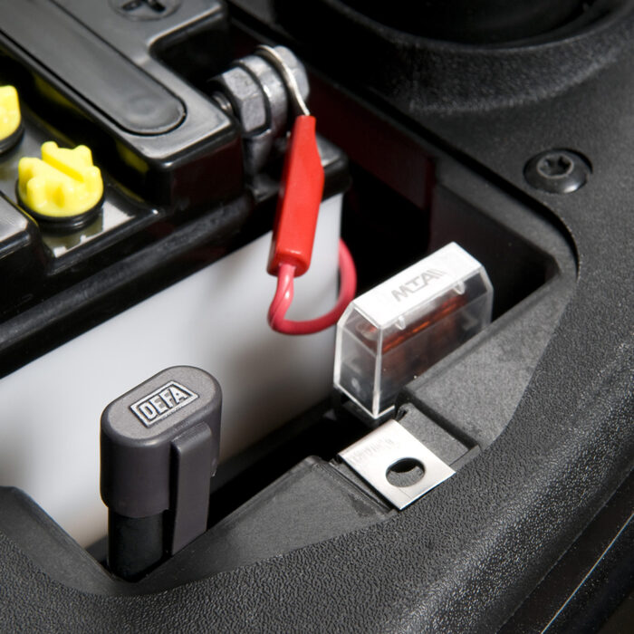 Mini charging cable with ring terminals • DEFA