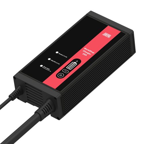 Workshop charger • Flexible, powerfull and user-friendly • DEFA