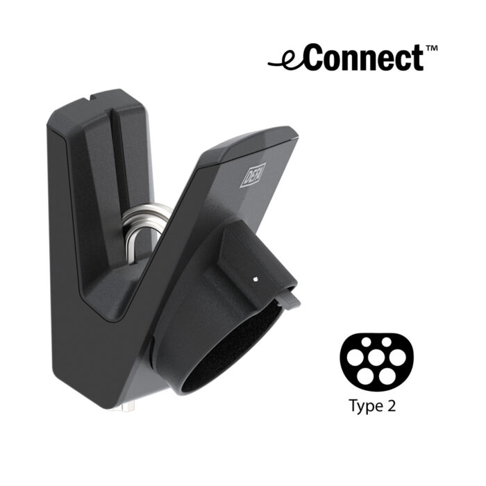 eConnect™ docking • Tidy and safe cable storage • DEFA