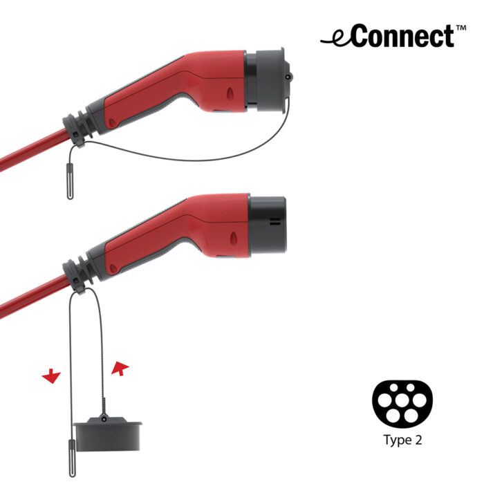 eConnect™ Type 2 cable | EV cable (22kW) • Premium quality • DEFA