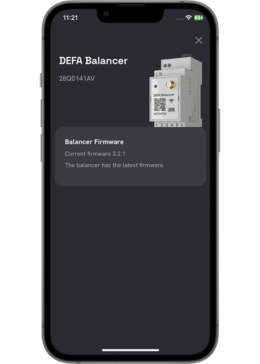 How to update DEFA Balancer - using the DEFA Power Setup app