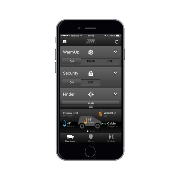 Finder Link • Alert and tracking system for your car • DEFA